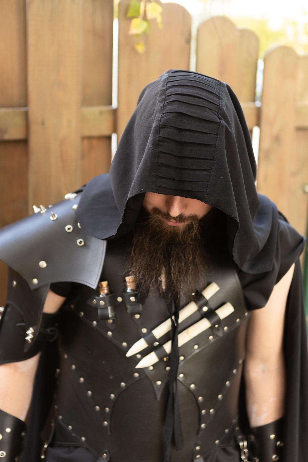 Hard Leather ARMOR for Man Warrior, Black Hunter - Etsy