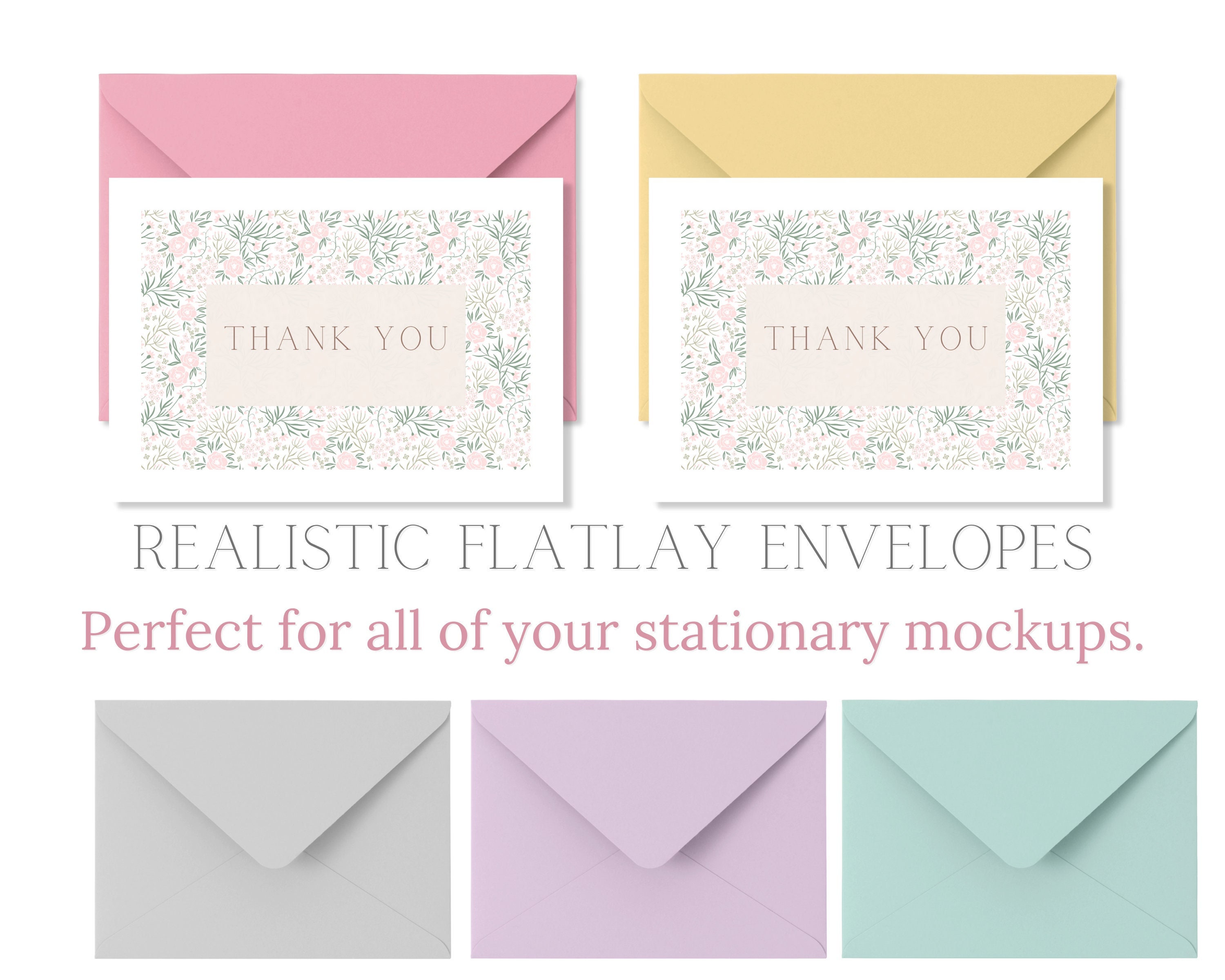 Envelope mockup stationery mockups envelope flat lay - Etsy.de