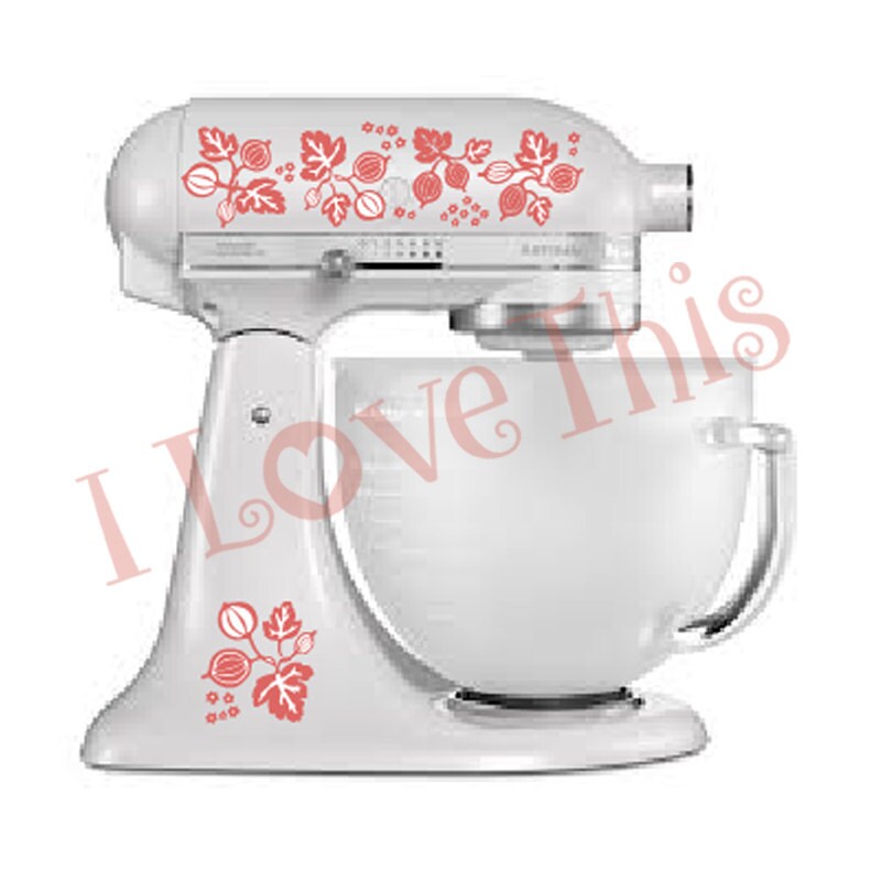 Kitchen Aid Mixer Decals - Etsy