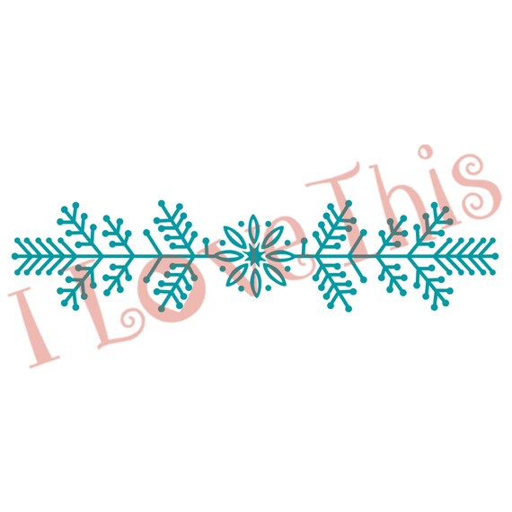 Pyrex Frost Garland Vinyl Decal - Etsy