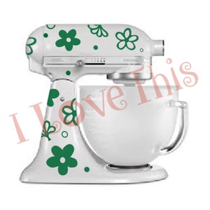 Large Spring Blossom Vinyl Decals Perfect for Your Mixer - Etsy