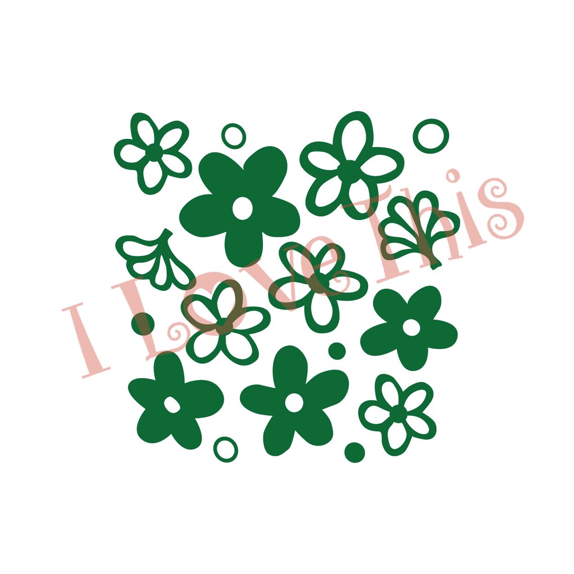 Spring Blossom Vinyl Decals Perfect for Your Mixer | Etsy