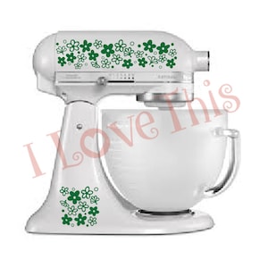 Spring Blossom Vinyl Decals Perfect for Your Mixer - Etsy