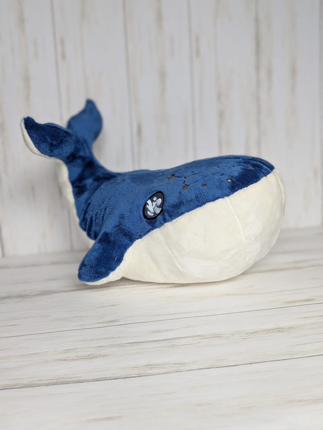 Blue Wale Plush - Constellation Whale Stuffie - Whale Stuffed Animal - Etsy
