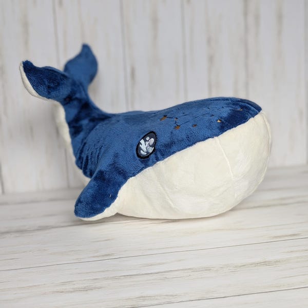Blue Whale Plush Toy - Etsy