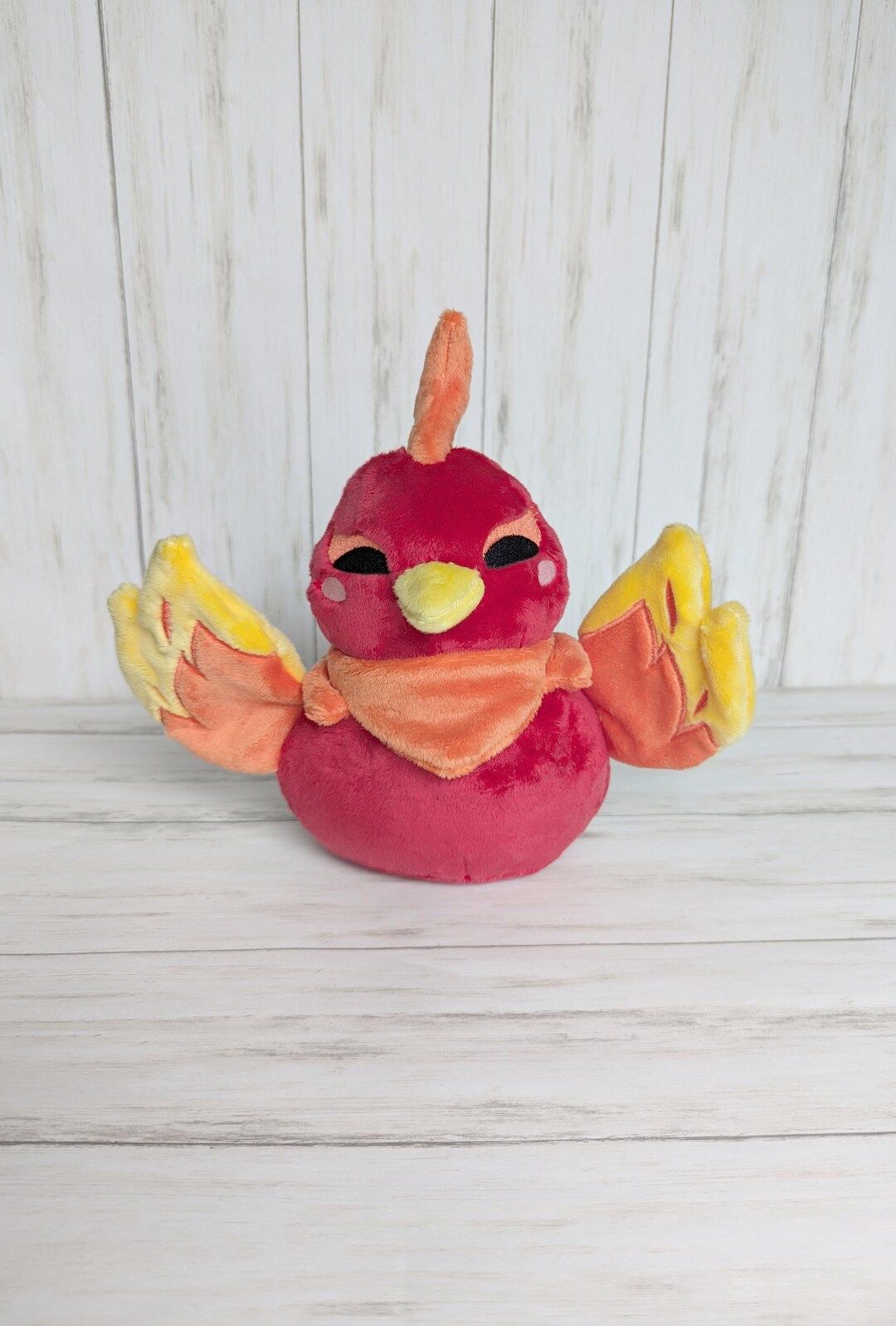 Phoenix Plush - Chibby Phoenix Plush - Etsy