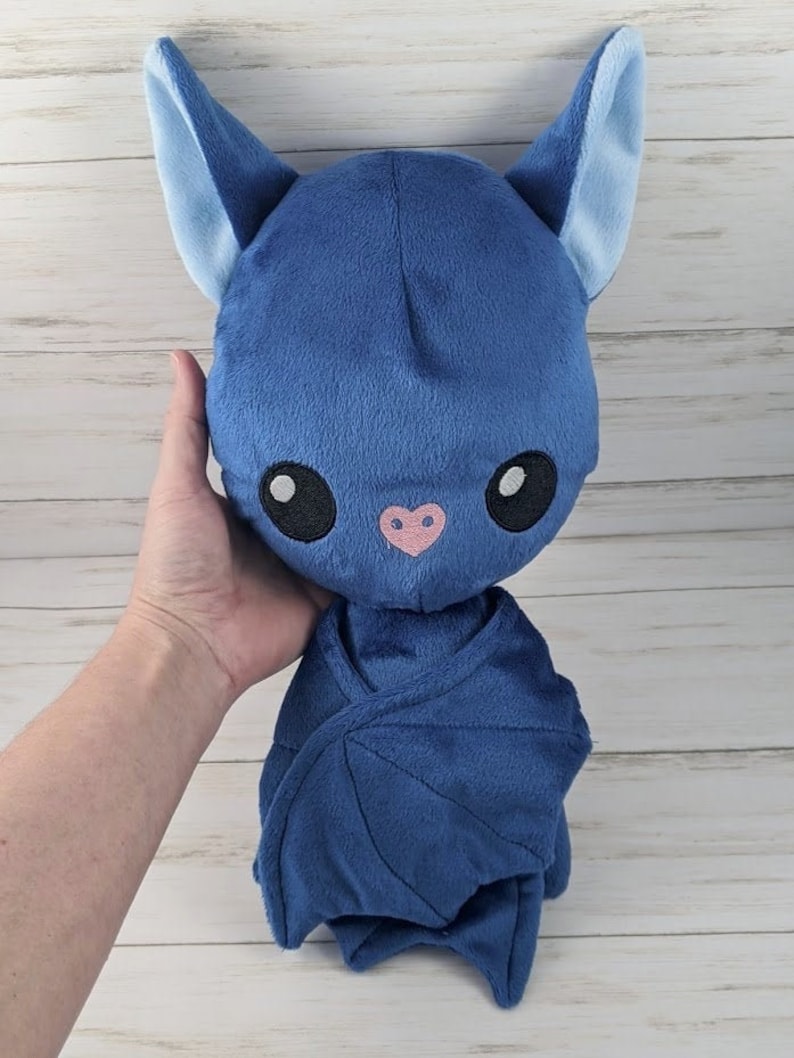 Custom Bat Plush LARGE Size 15 Inches Halloween Bat Plush - Etsy