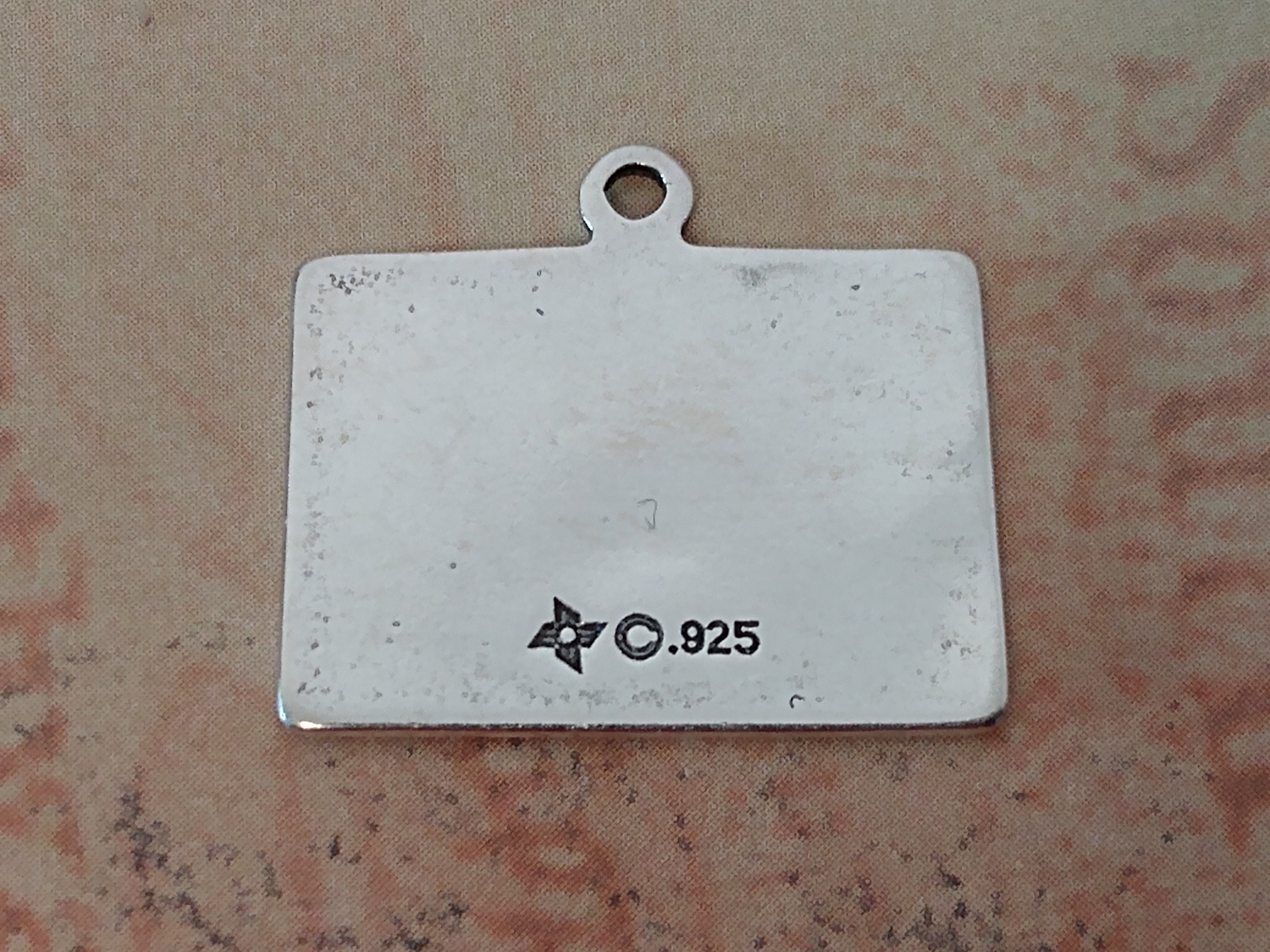 Colorado Solid 925 Sterling Silver State Charm for Charm Bracelet - Etsy UK