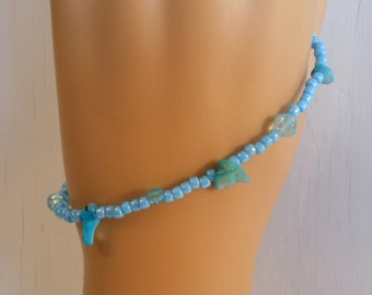 Shell bead bracelet | Etsy