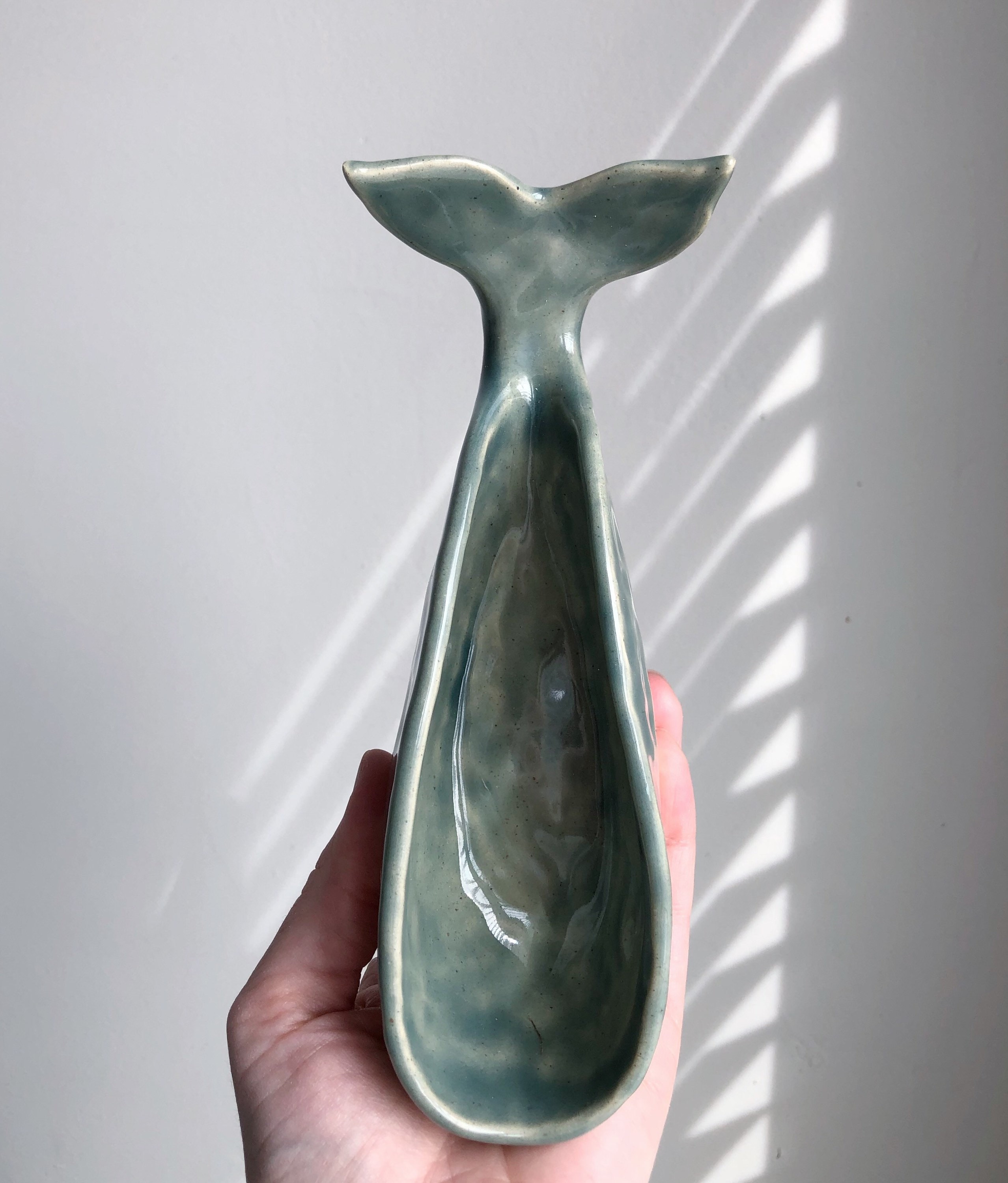 Handmade Hand-sculpted LARGE Size Fog Gray Light Blue | Etsy