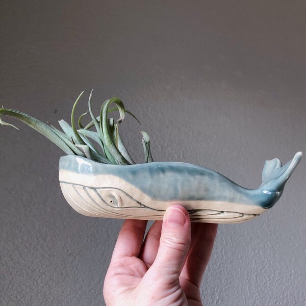 Ceramic Whale - Etsy