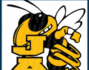 Yellow jacket svg | Etsy