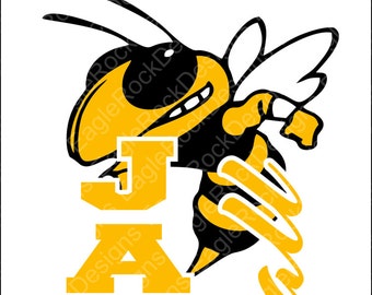 Yellow jacket svg | Etsy