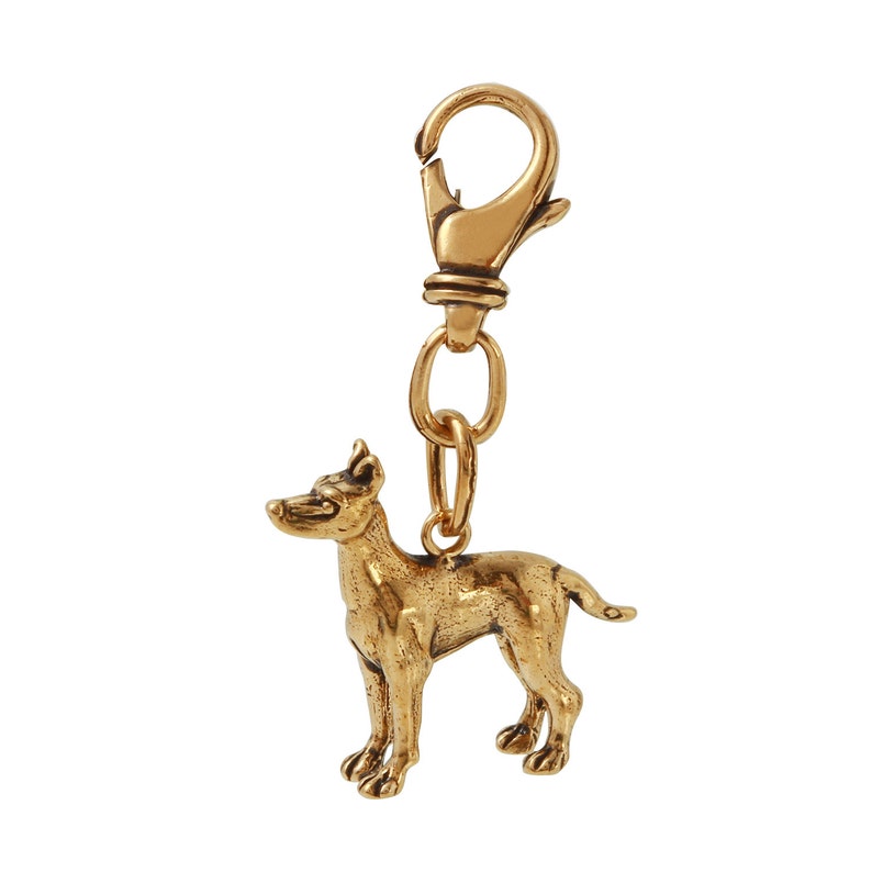 Doberman Pinscher 3D Dog Key Chain in Bronze. FD-25-11. - Etsy