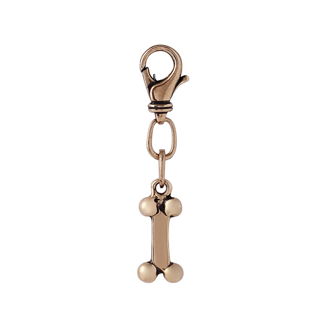 3D Bone Key Chain in Bronze, Dog Jewelry FD-24-26 - Etsy