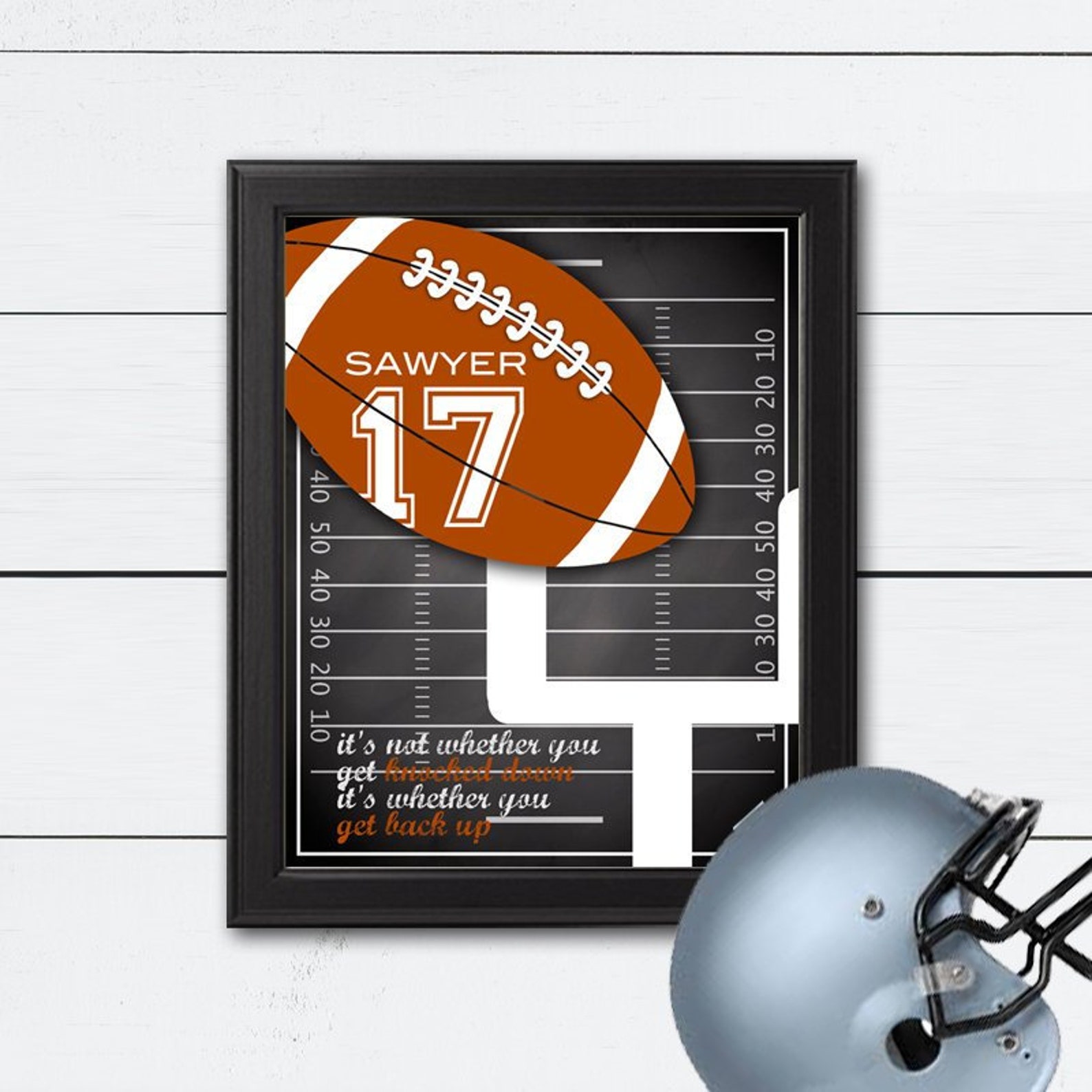 Personalized Football Personalized Football Gifts - Etsy