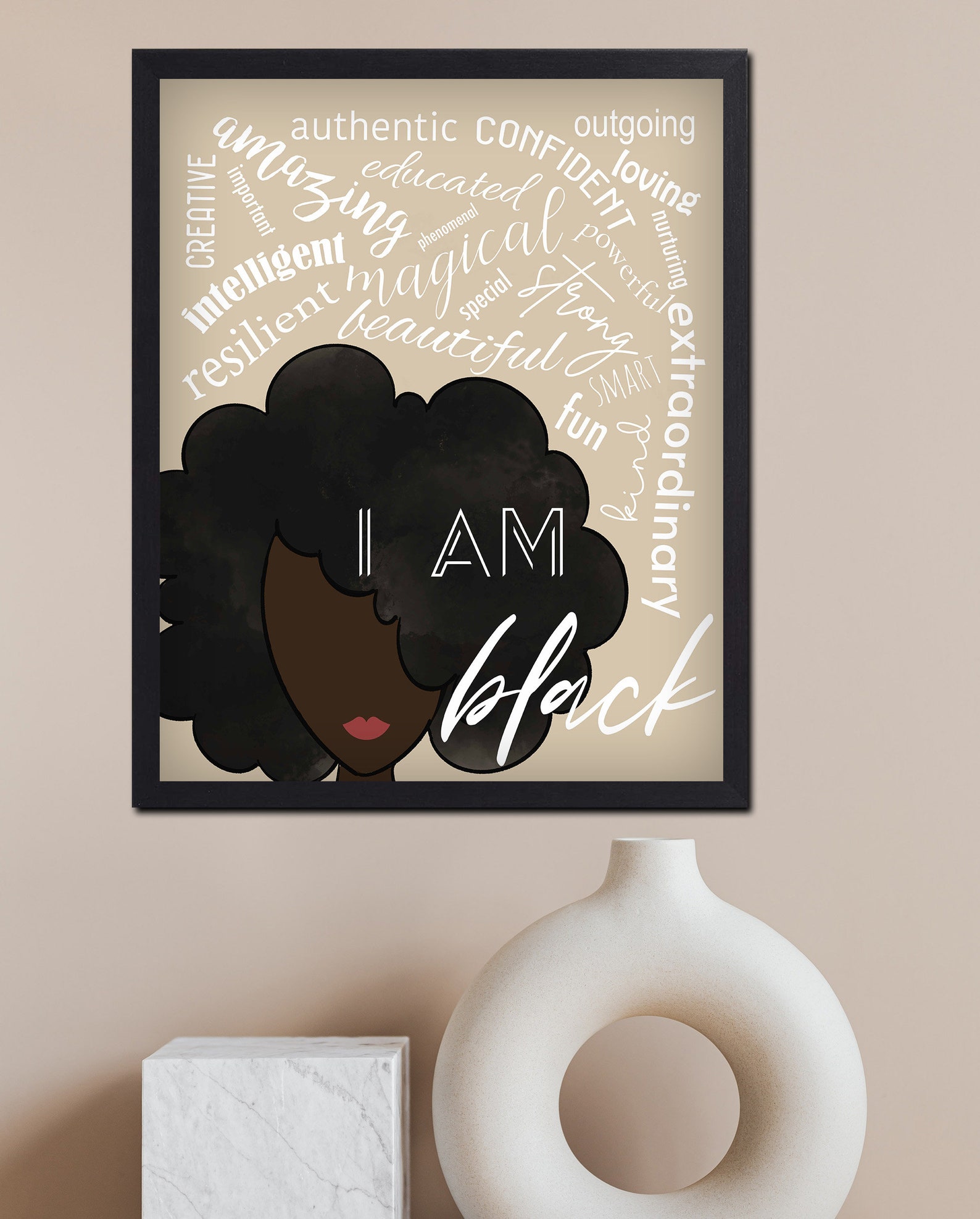 I Am Black, I Am Black Woman, Black History Month, Woman Art, Inspiring ...