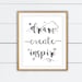 Dream Create Inspire Dream Sign Create Sign Inspire Wall - Etsy