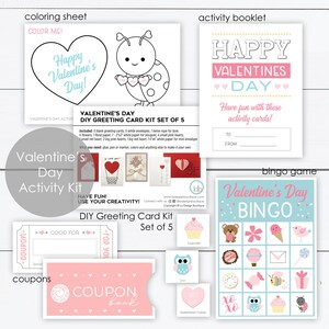 Valentines Day Kit, Valentines Day Kit for Kids, Valentines Day Kids ...