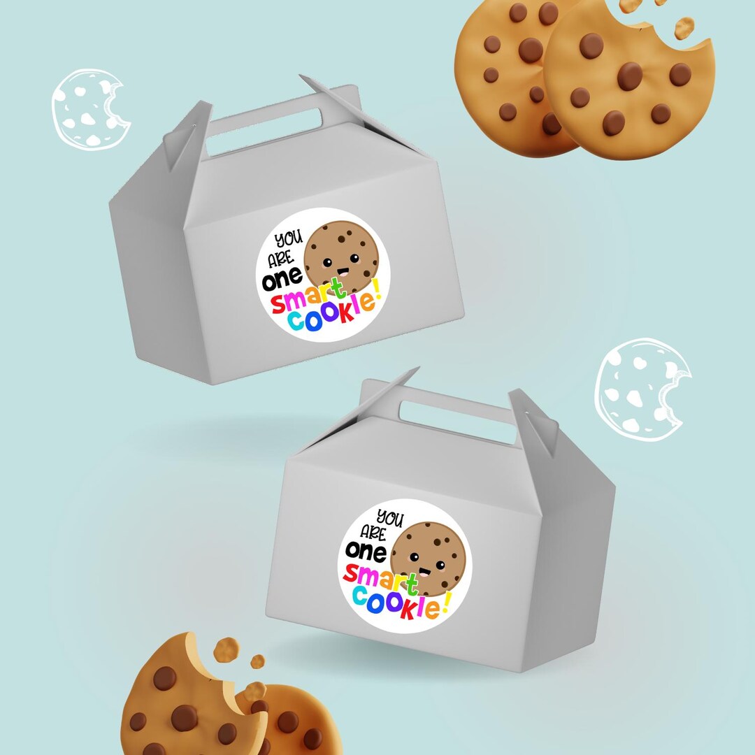 One Smart Cookie Tag, Smart Cookie, Smart Cookie Sticker, Back to ...