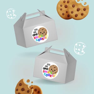 Smart Cookie, One Smart Cookie Tag, Smart Cookie Sticker, Back to ...