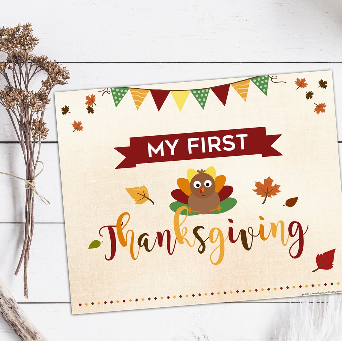 First Thanksgiving, My First Thanksgiving, Happy Thanksgiving Sign ...