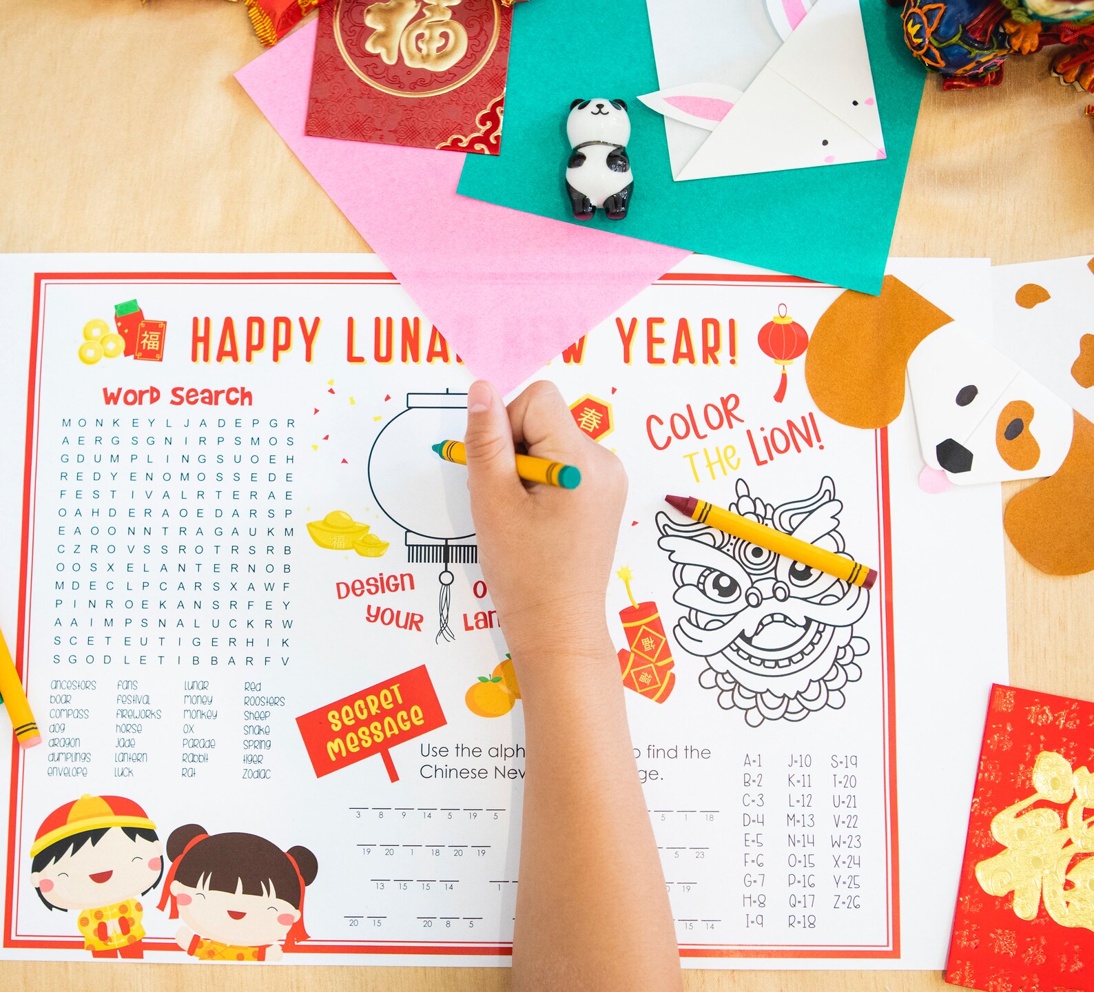 Lunar New Year Chinese New Year Lunar New Year Kid - Etsy
