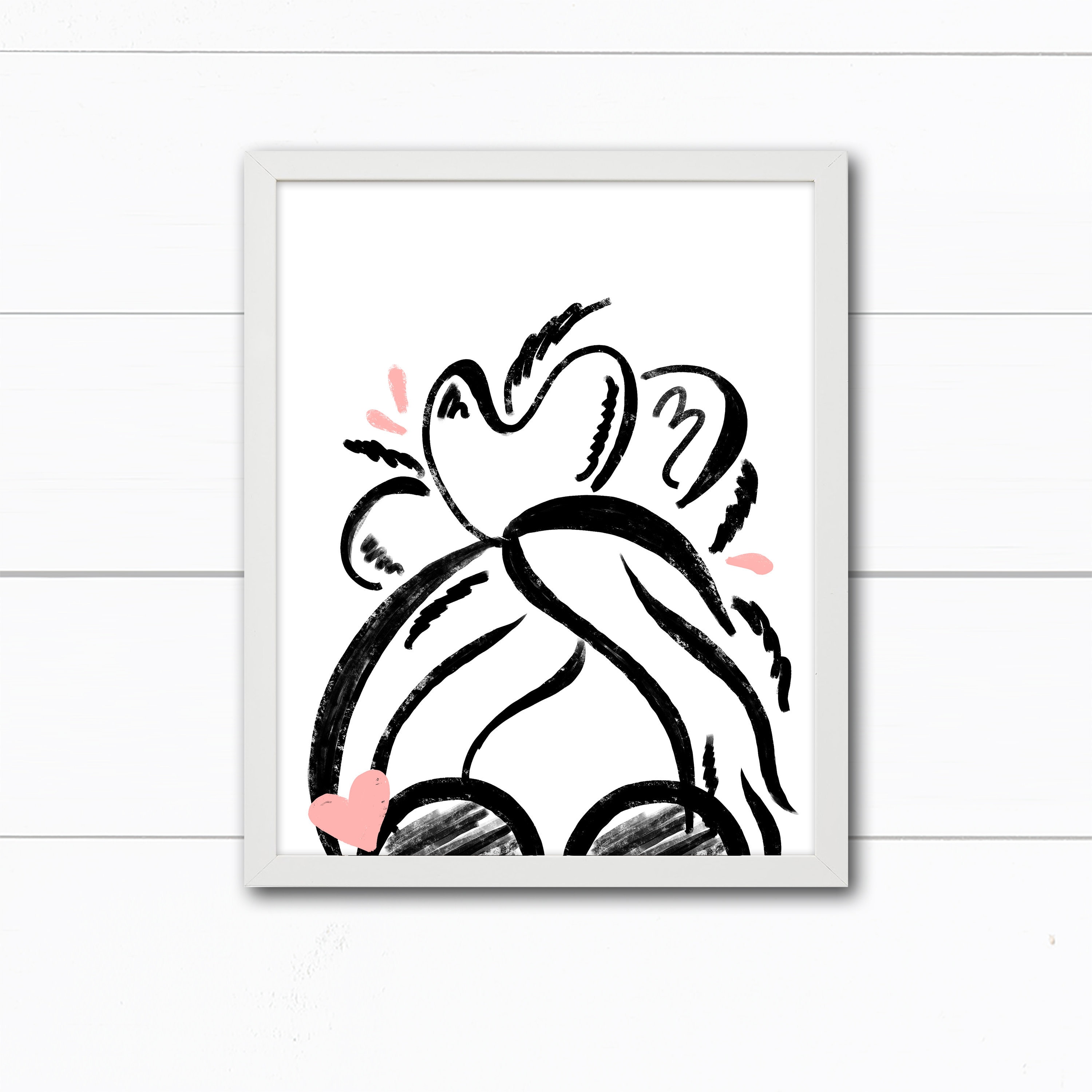 Messy Hair, Messy Hair Bun, Messy Hair SVG, Girl Room Decor, Wall Art ...