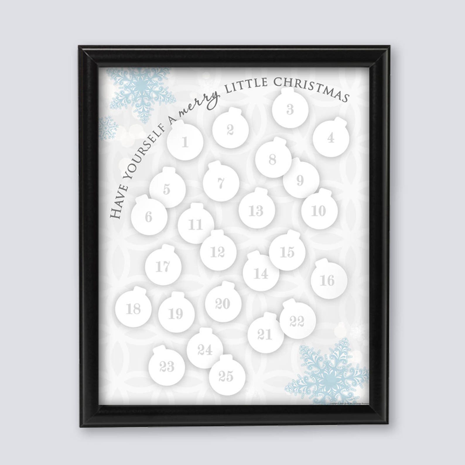 Advent Calendar Ornament Ornament Christmas Ornament - Etsy