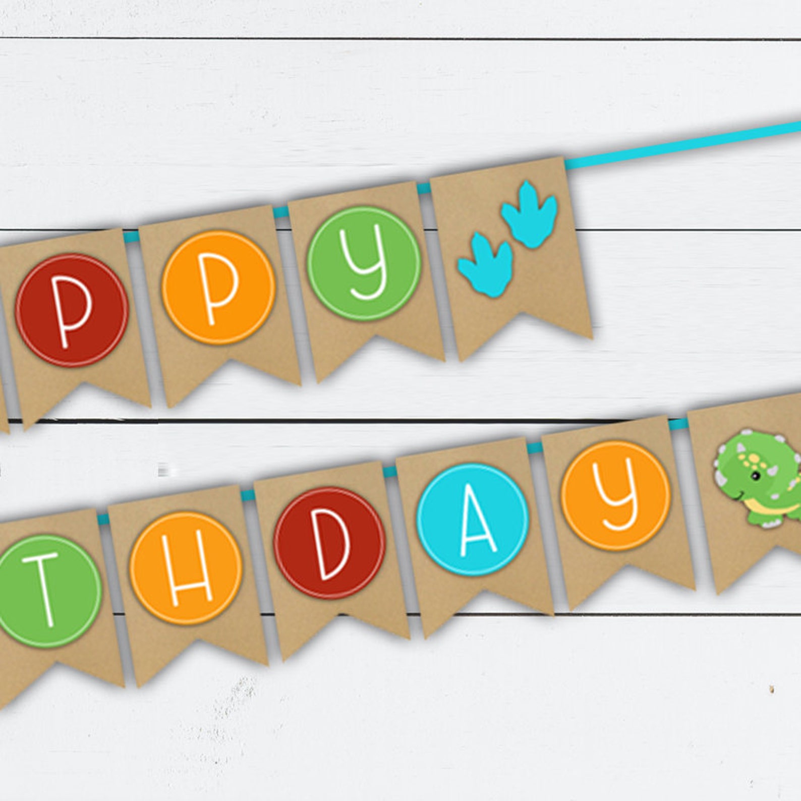 Dinosaur Banner, Dinosaur Party Banner, Dinosaur Birthday Banner ...