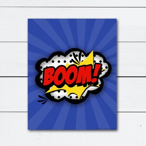Superhero Wall Art, Super Hero Wall Art, Superhero Prints, Wall Art ...