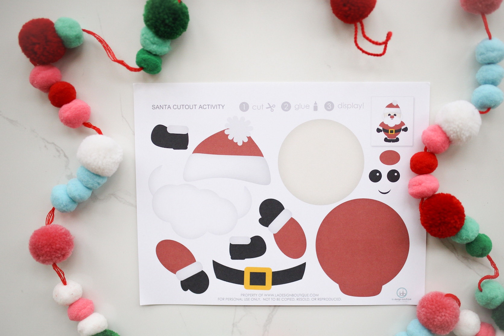 Christmas Activities for Kids, Christmas Cutouts, Holiday Activities ...