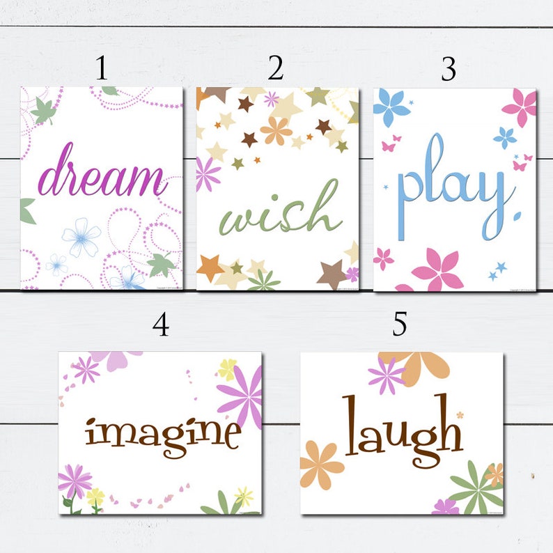 Inspirational Wall Art for Girls Inspirational Wall Art - Etsy