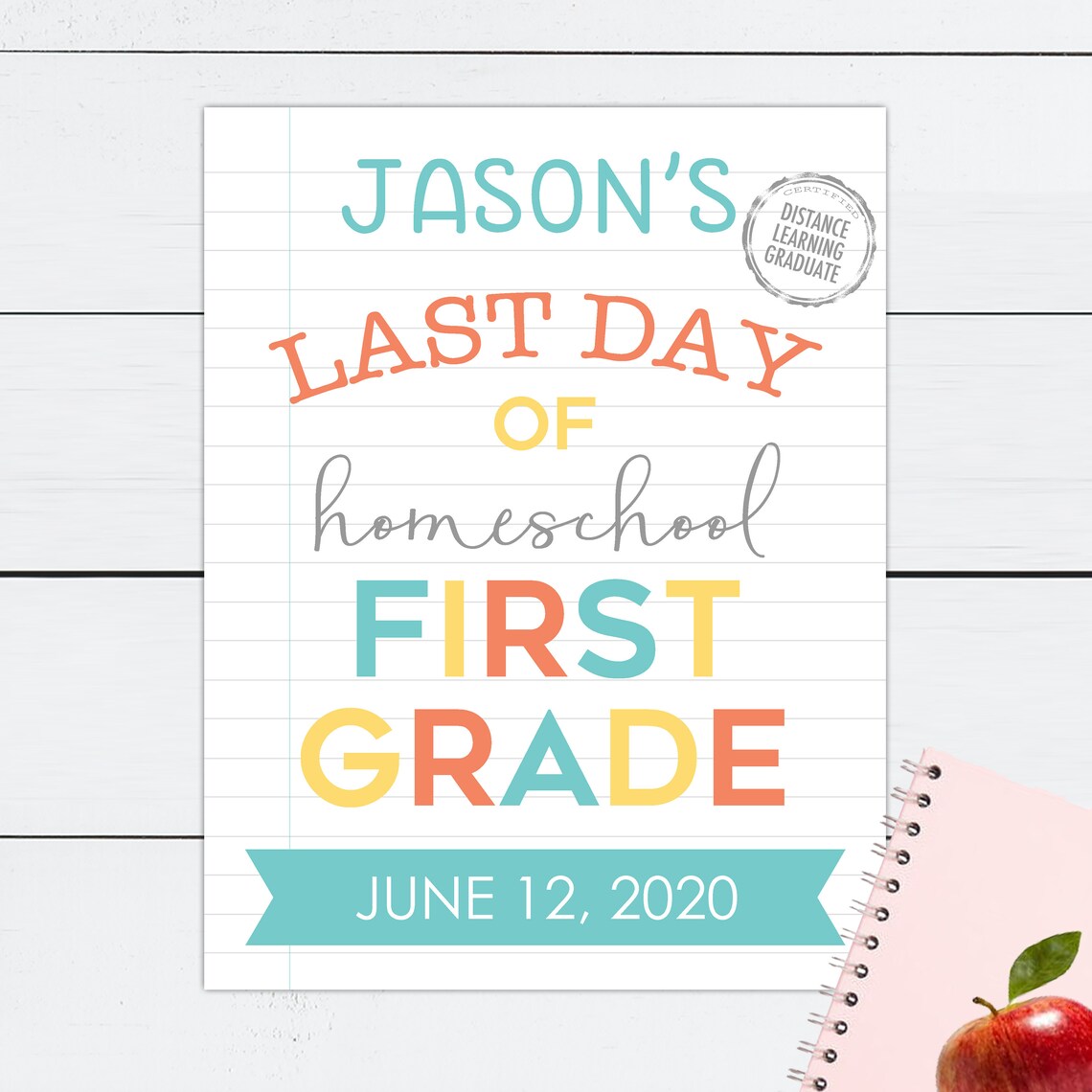 Last Day of School, Last Day of School Sign, Last Day of School ...
