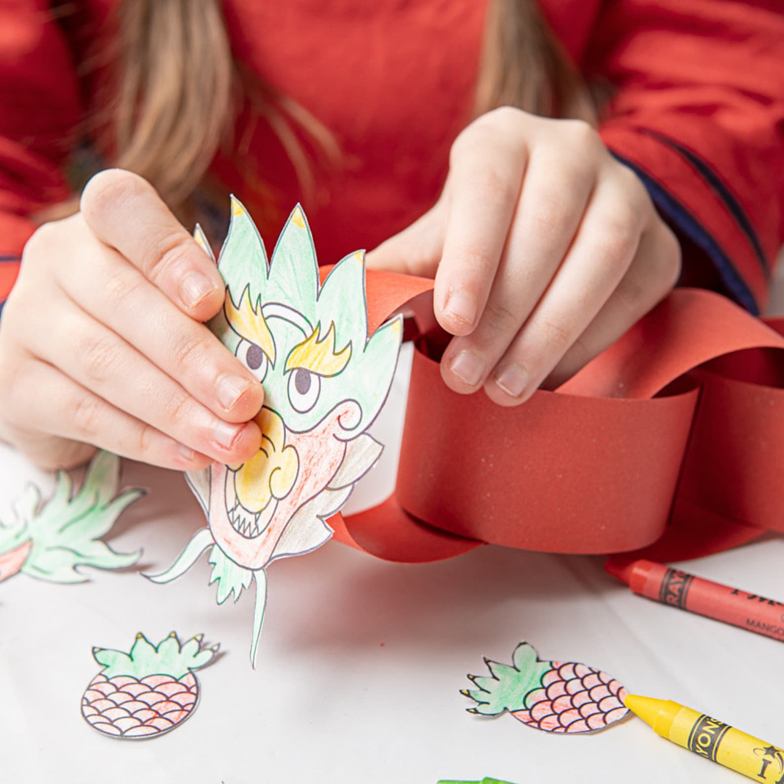 Chinese New Year Dragon Kit Chinese New Year Chinese Dragon | Etsy