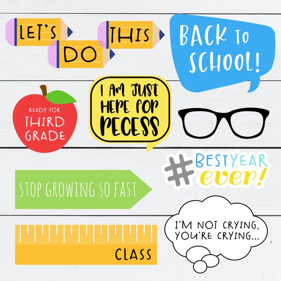 First Day of School Prop, First Day of School Sign, First Day of School ...