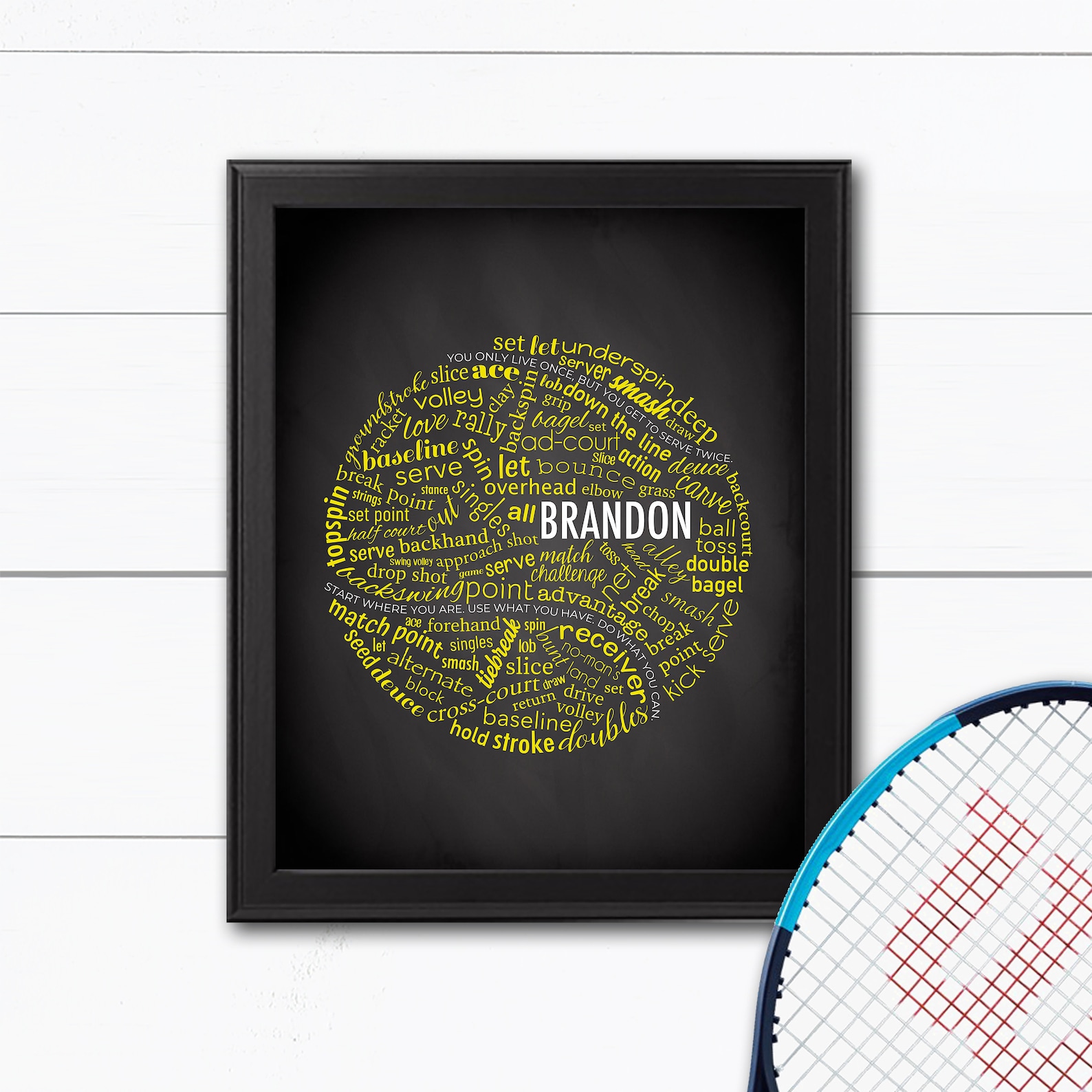 Personalized Tennis Gifts Tennis Gifts Personalized Tennis - Etsy