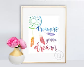 Dream catcher quote | Etsy