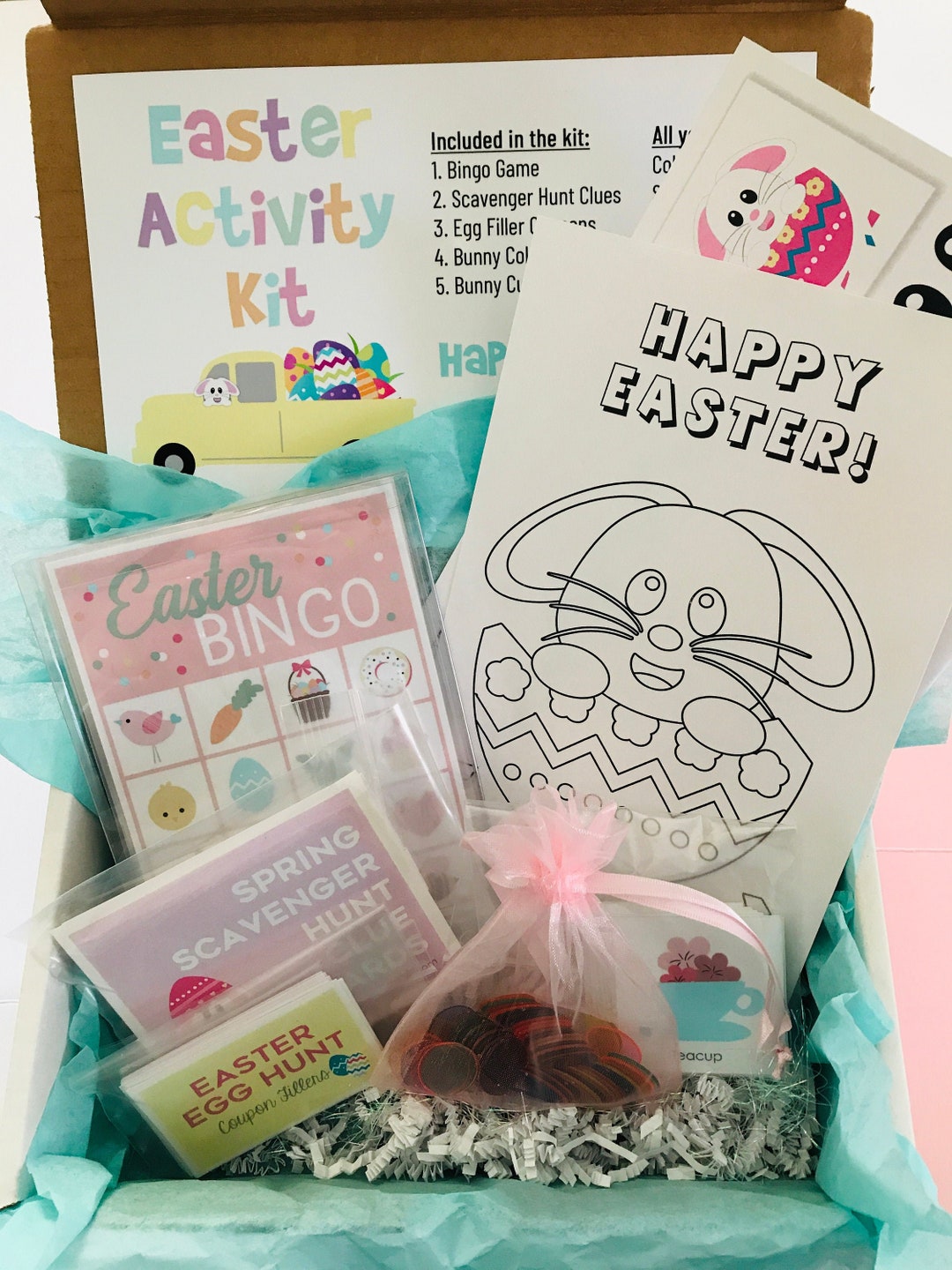 Easter Activities for Kids, Easter Activity, Easter Activity Box ...