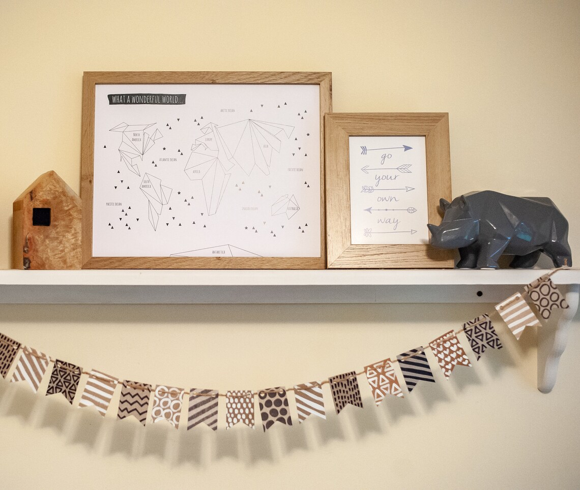 Kids Map World Map Print World Map Kids Kids Wall Art Map - Etsy