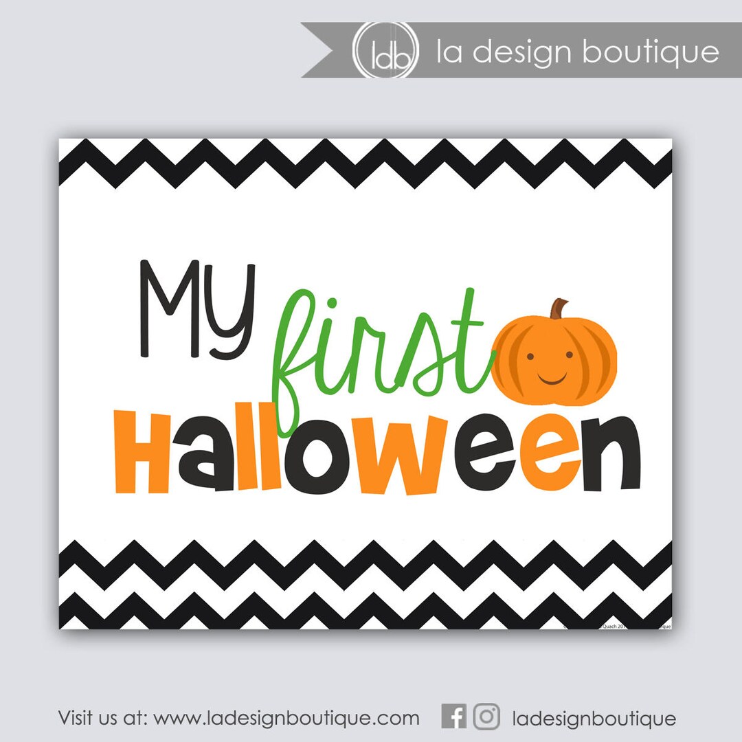 My First Halloween, First Halloween, Baby's First Halloween, First ...
