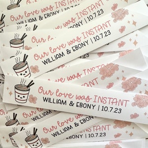 Instant Noodles, Instant Noodle Bowl, Instant Noodle Chopstick Sleeve ...