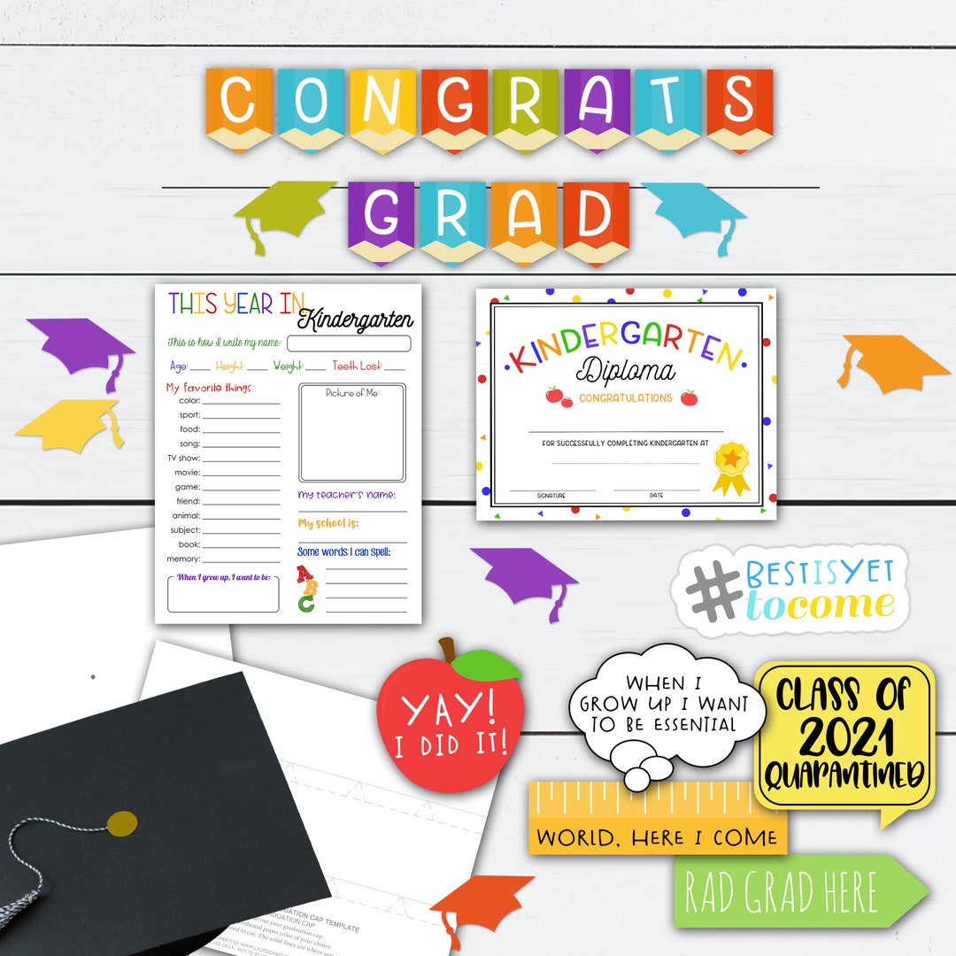 Kindergarten Graduation, Kindergarten Graduation Party, Kindergarten ...