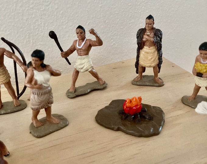 Indian Toob 12 Piece Playset, Safari Ltd 2006 Powhatan Indians Toob ...