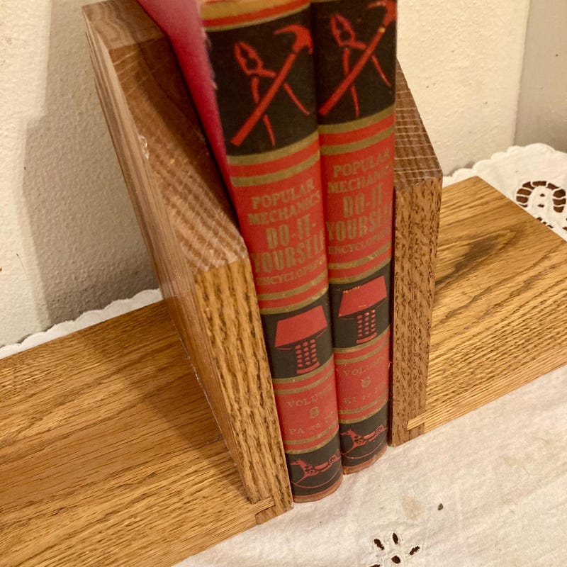 Upcycled Bookends - Etsy
