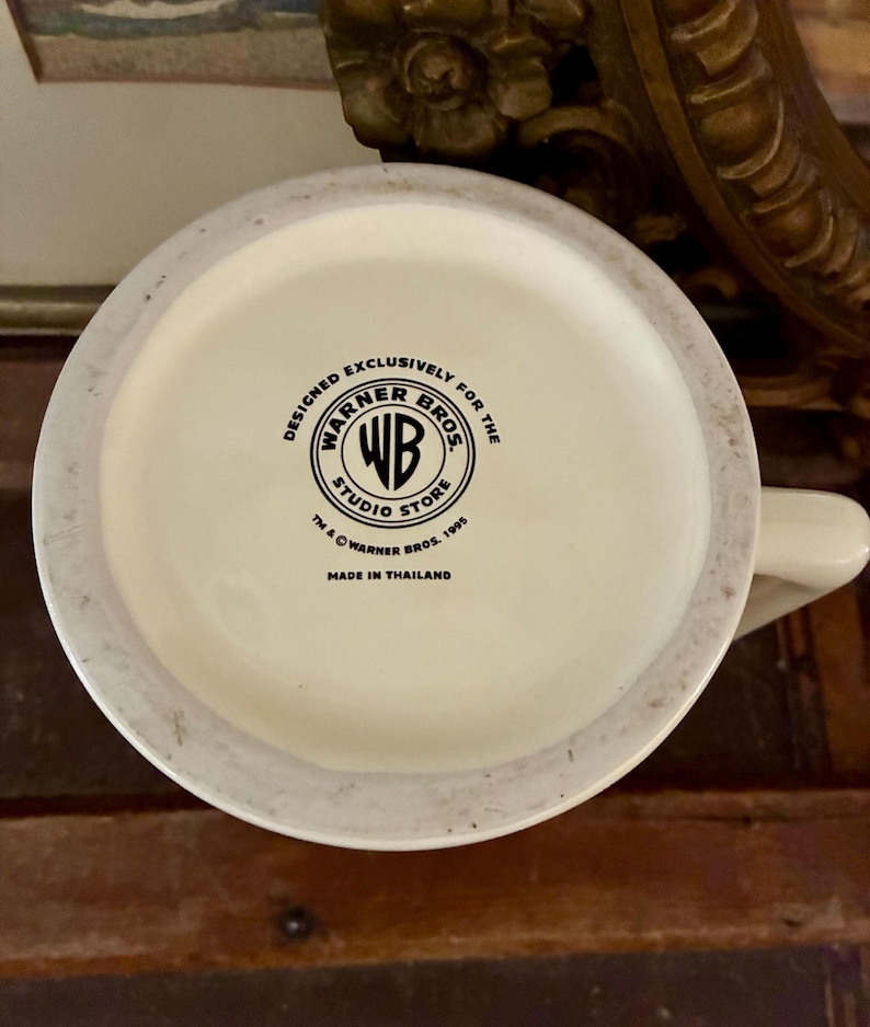 Vintage Warner Bros Tasmanian Devil Mug | “acme High” Looney Tunes ...