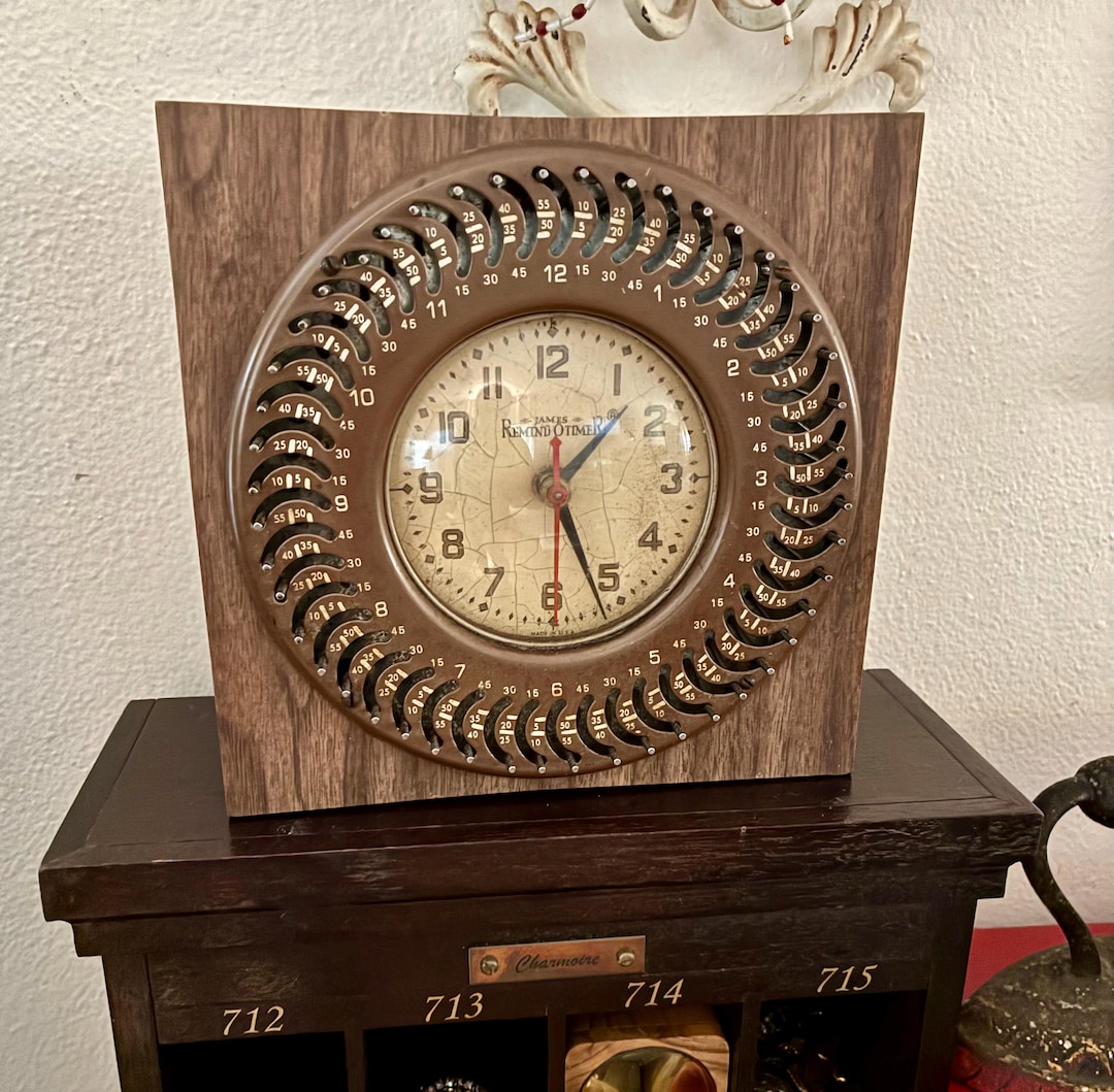 Vintage James Remind-o-timer • Multi-alarm Bakelite Clock - Etsy