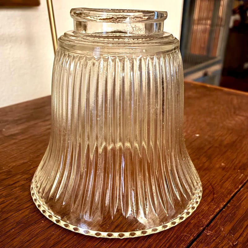 Antique Fan Light Shade - Etsy