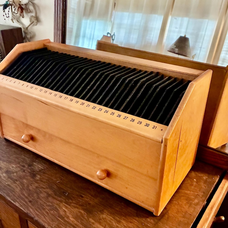 Vintage Mail Sorter Box - Etsy