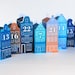 Blue Advent Calendar – Christmas in the City, 24 Advent Box for ...